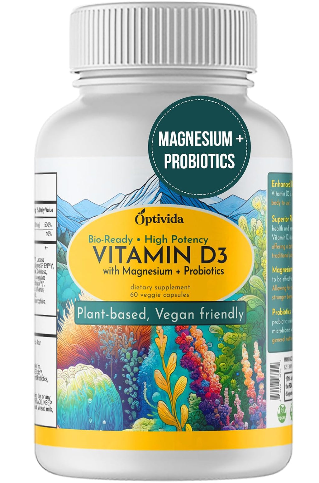 OPTIVIDA vitamin D3 4000 IU capsules