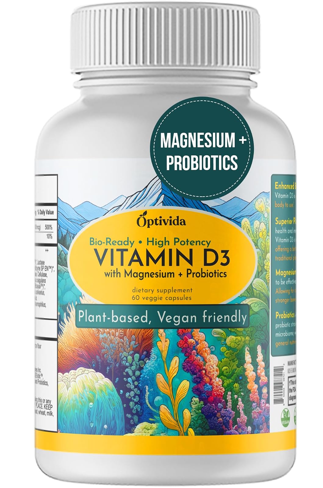 OPTIVIDA vitamin D3 4000 IU capsules