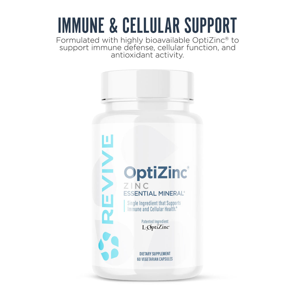 OptiZinc 50mg for antioxidant support