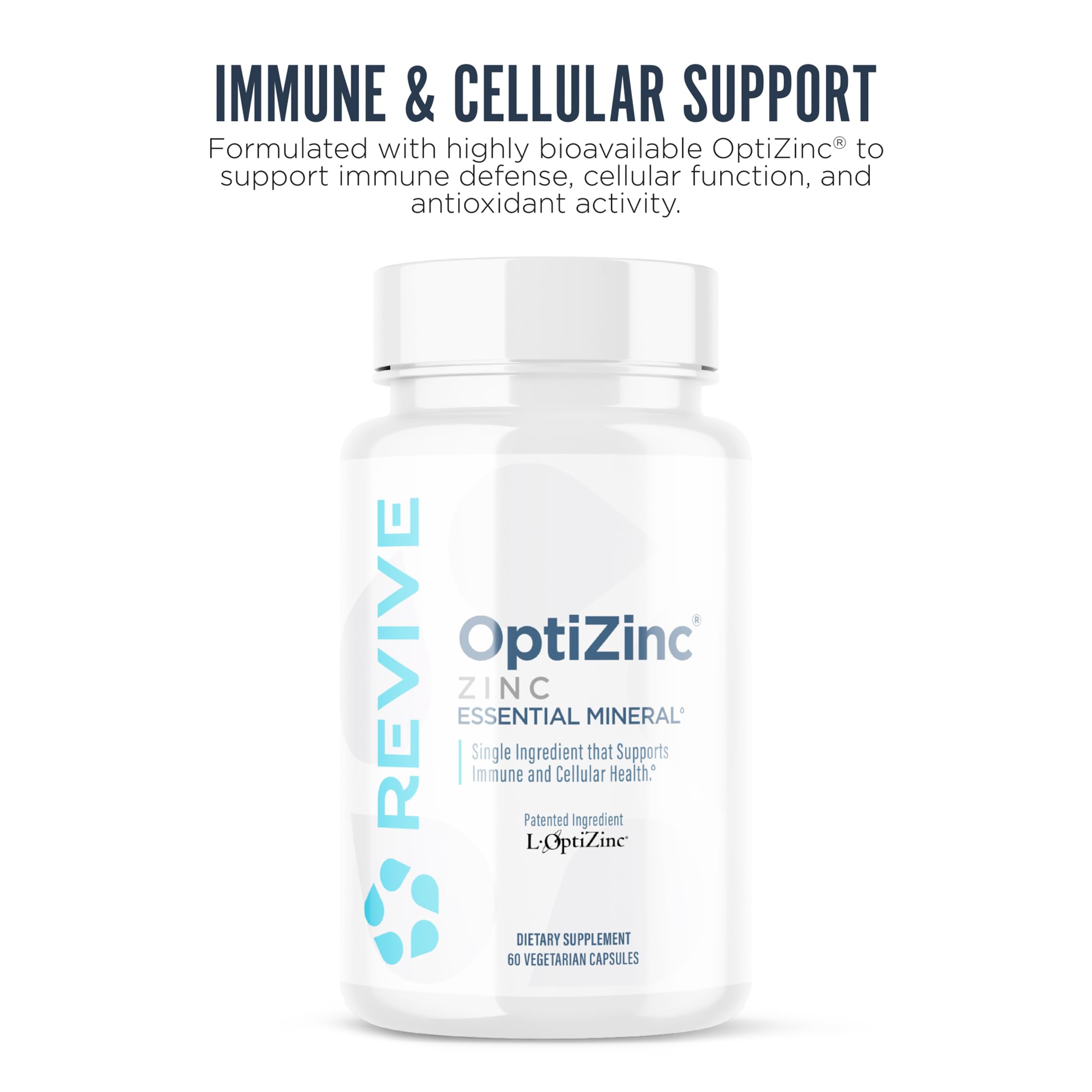 OptiZinc 50mg for antioxidant support