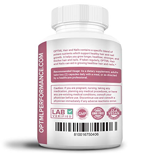 OPTML hair vitamins for all hair types