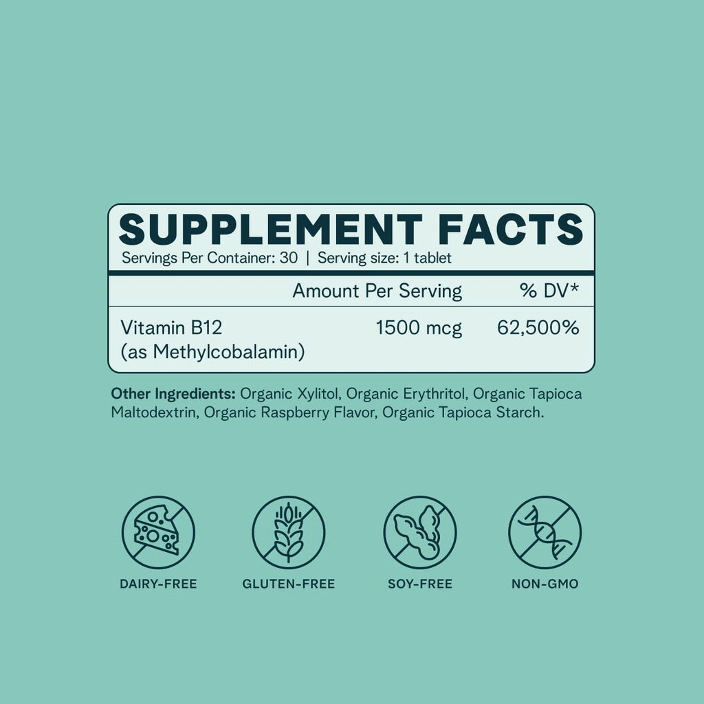 Ora Organic B12 supports nerve health