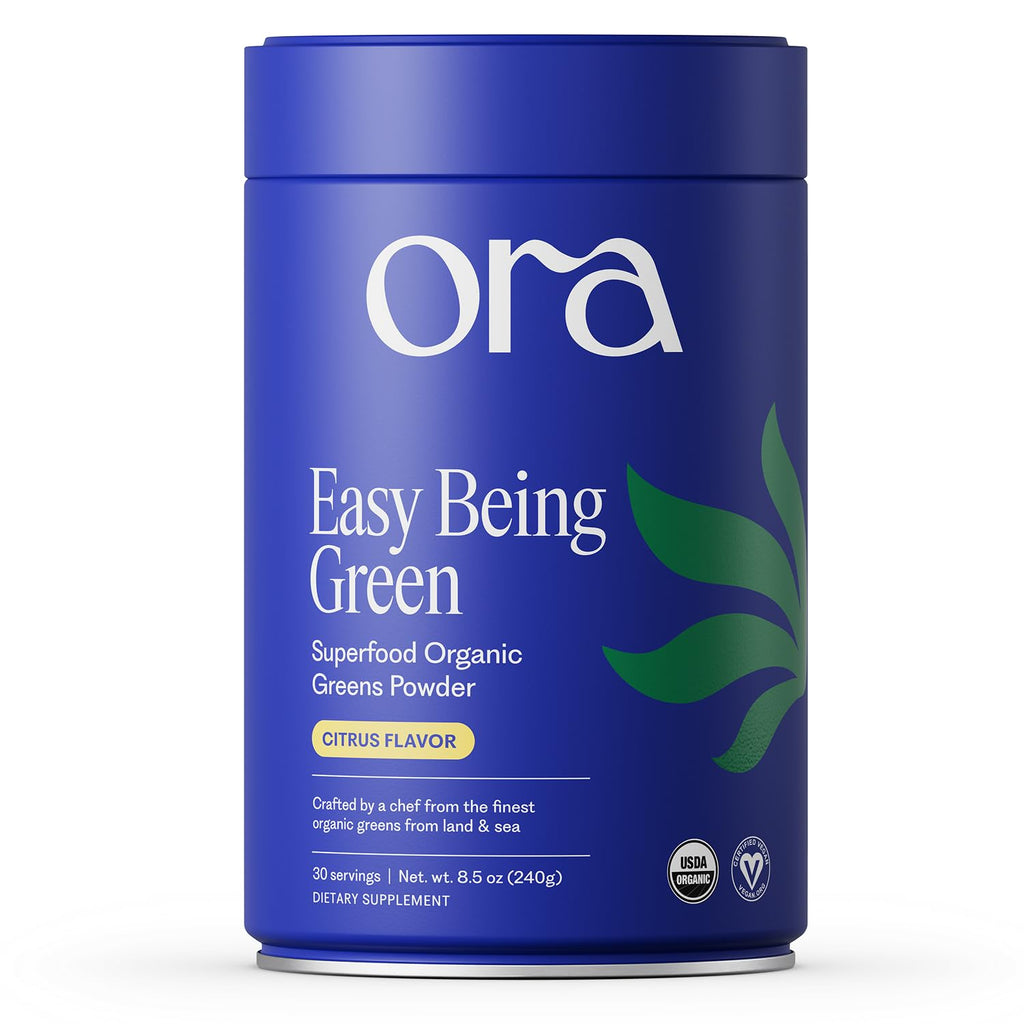 Ora Organic Greens Powder for energy