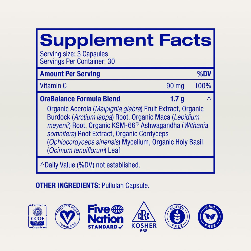 Ora Organic hormone balance supplement