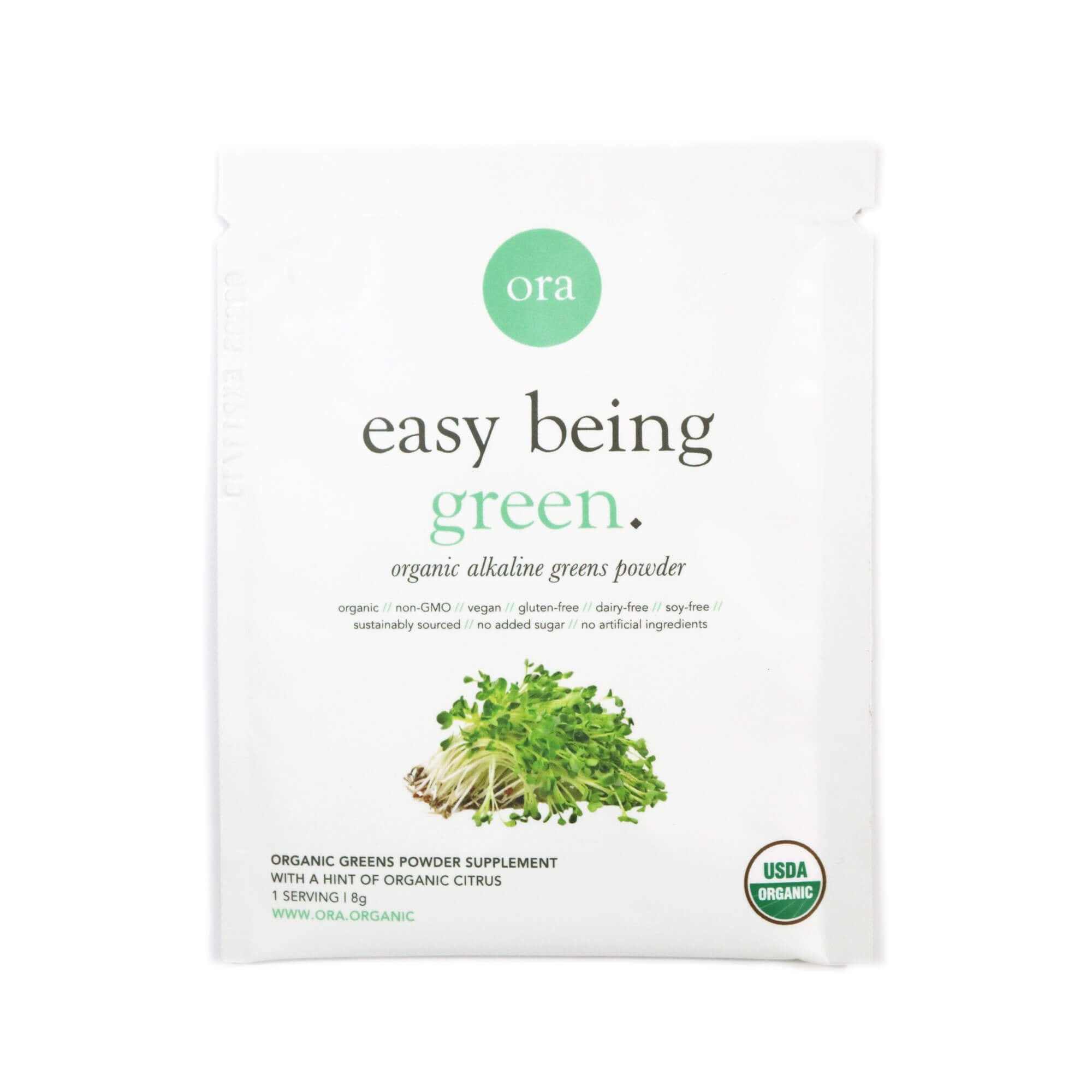 Ora Organic spirulina superfood powder