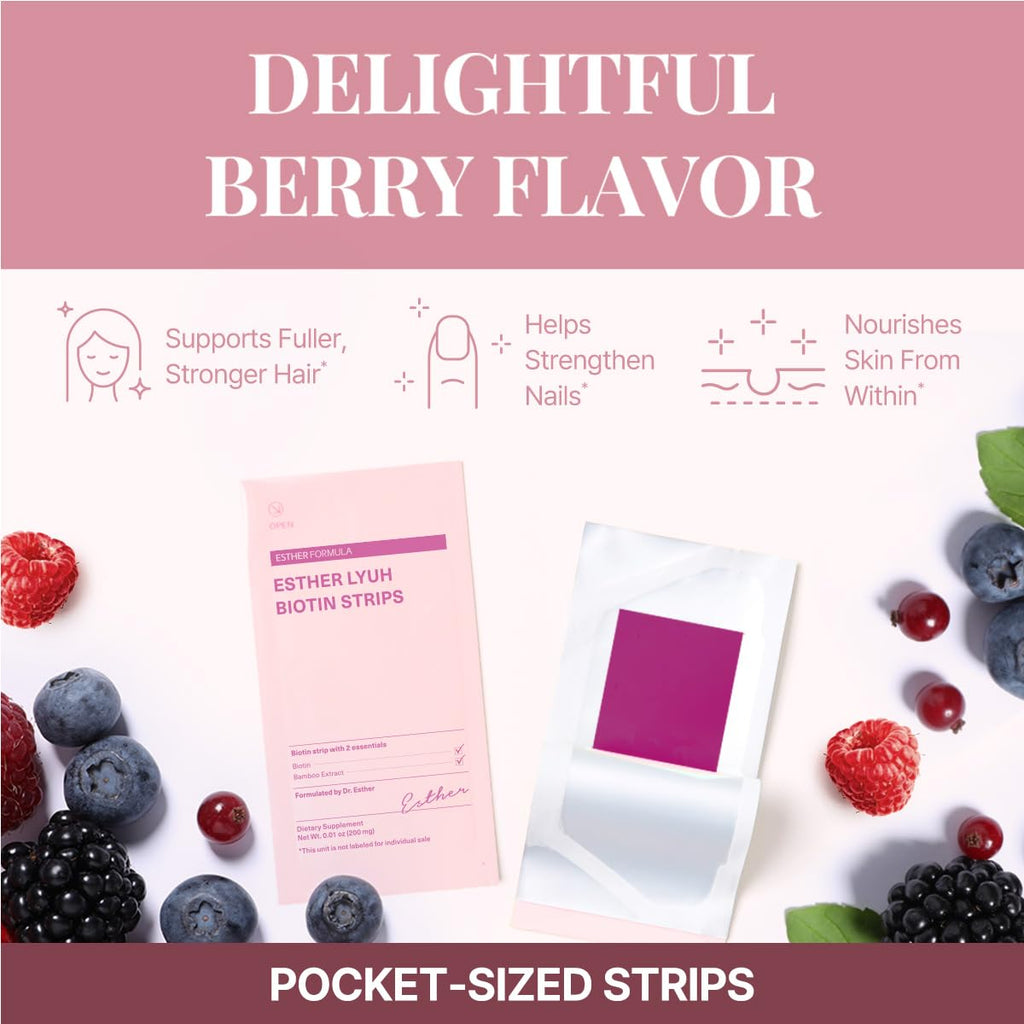 oral biotin strips for hair