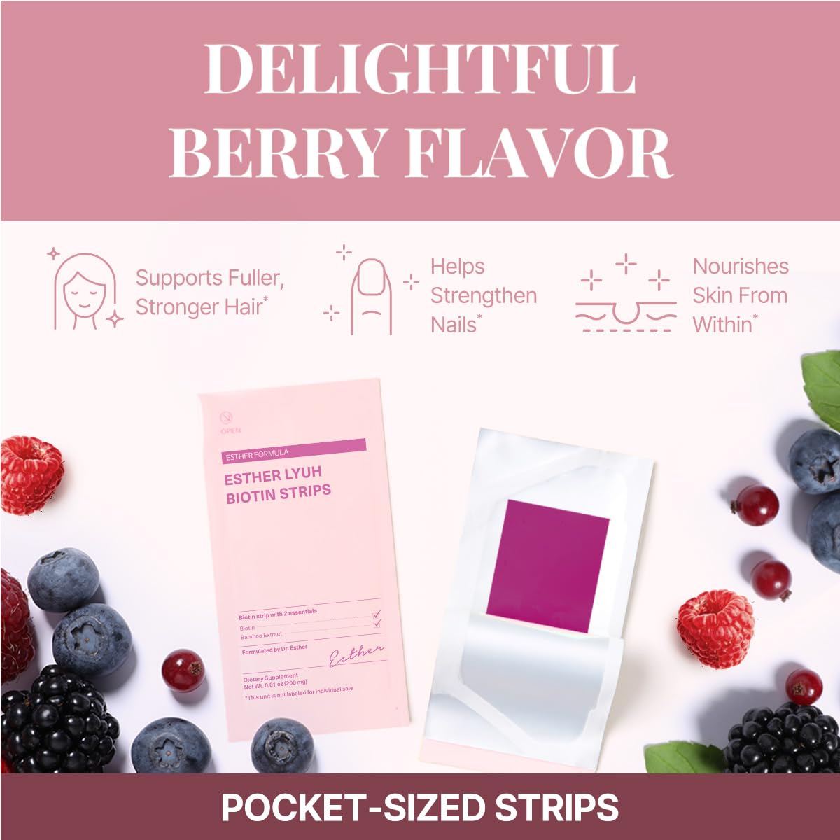 oral biotin strips for hair