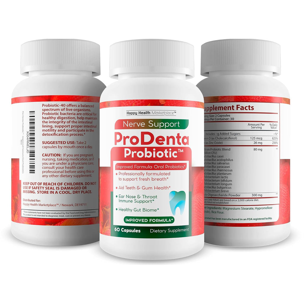 oral health support with ProDenta capsules