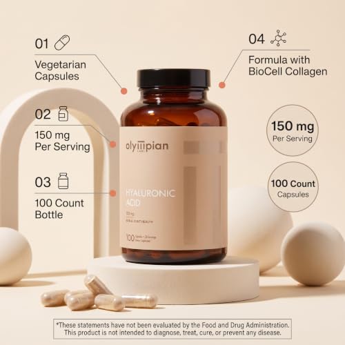 Oral hyaluronic acid capsules