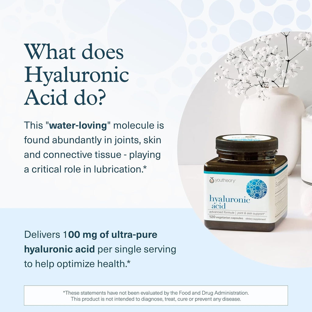 Oral hyaluronic acid for beauty