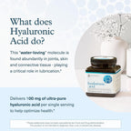 Oral hyaluronic acid for beauty