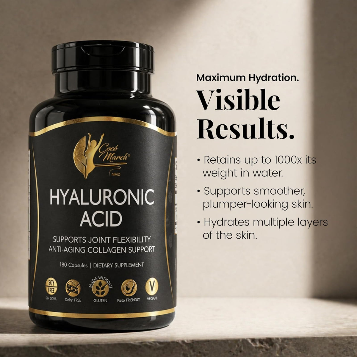 oral hyaluronic acid for hydration