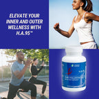 Oral hyaluronic acid for hydration