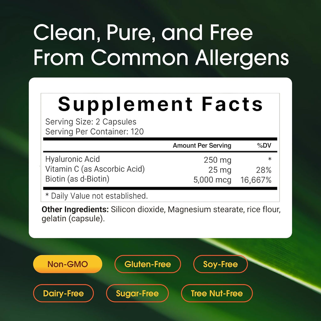 oral hyaluronic acid for skin health