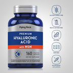 Oral hyaluronic acid for skin
