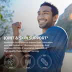 Oral hyaluronic acid for youthful skin