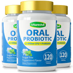 Oral probiotics lozenges for gut health