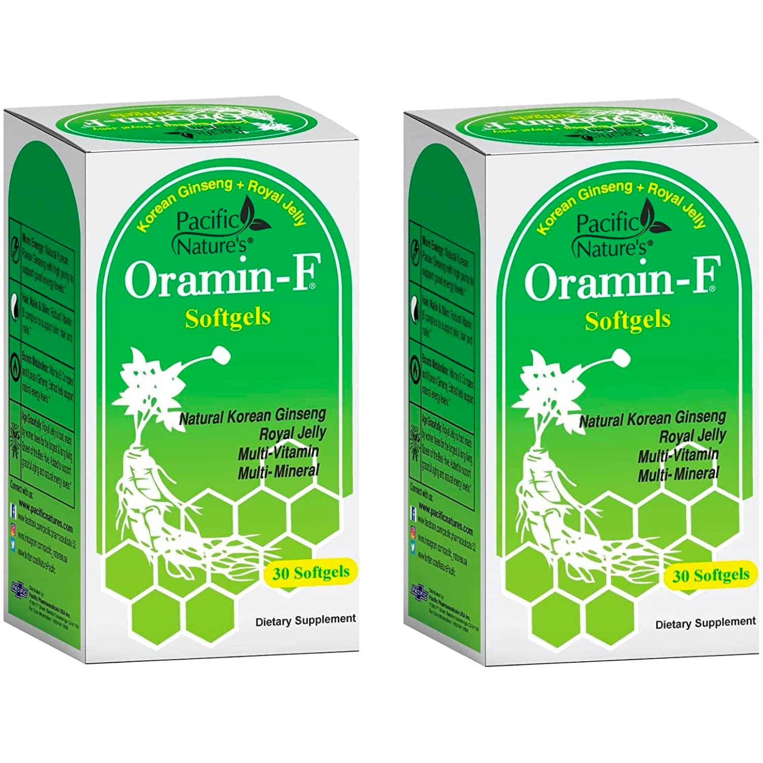 Oramin F ginseng energy booster