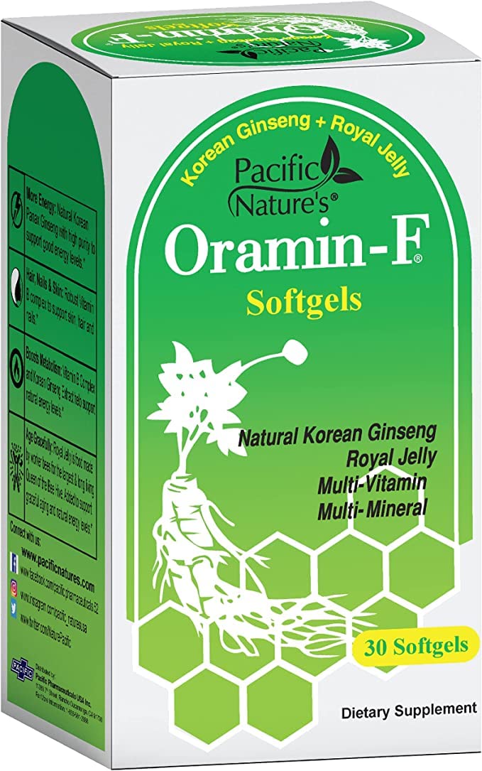 Oramin F ginseng energy support