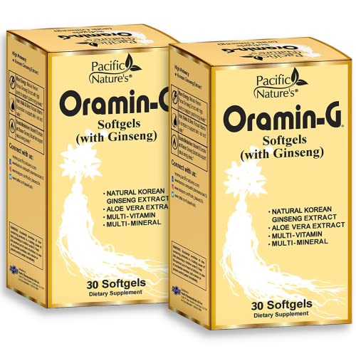 Oramin G softgels for energy