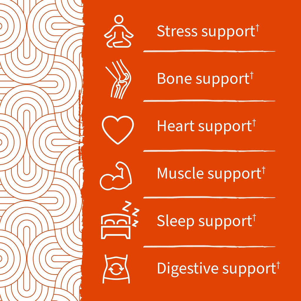 Orange cream magnesium gummies for better sleep