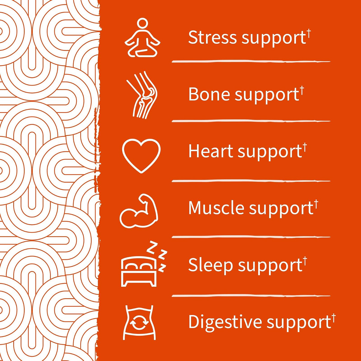 Orange cream magnesium gummies for better sleep