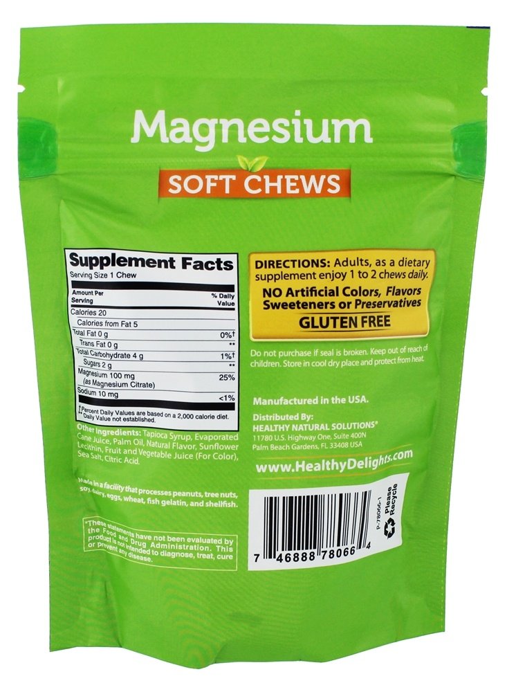 orange cream magnesium supplement