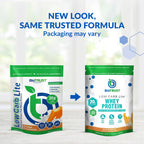 Orange cream whey isolate protein