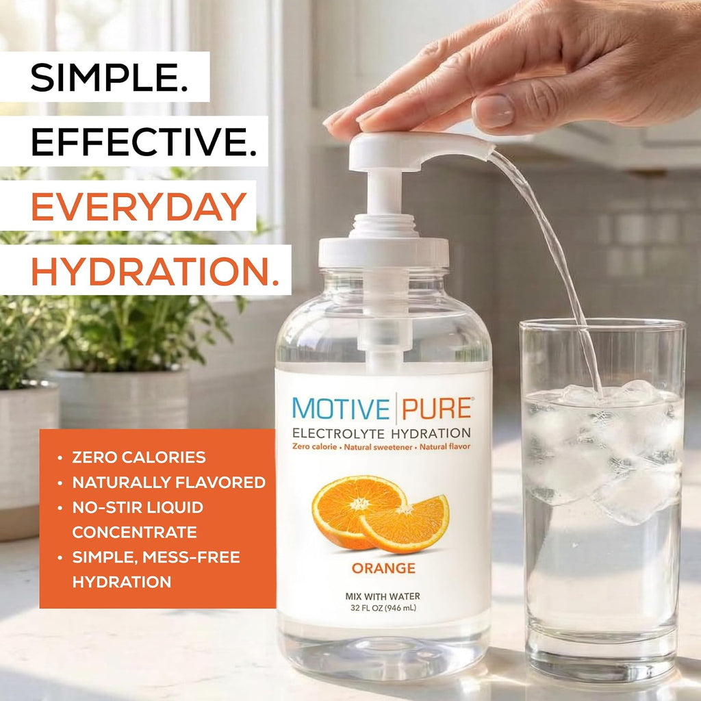 orange electrolyte powder for energy boost
