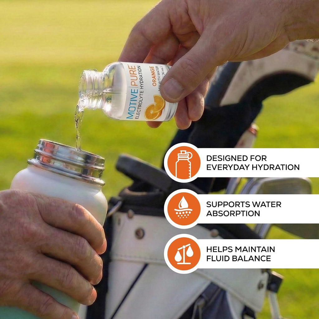 orange electrolyte powder for energy