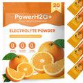 orange electrolytes powder for hydration