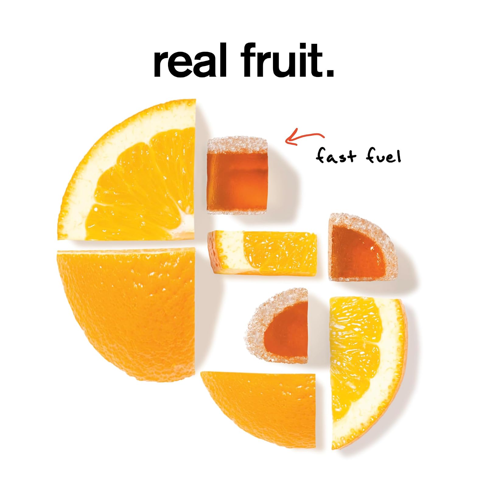 orange energy chews for long runs