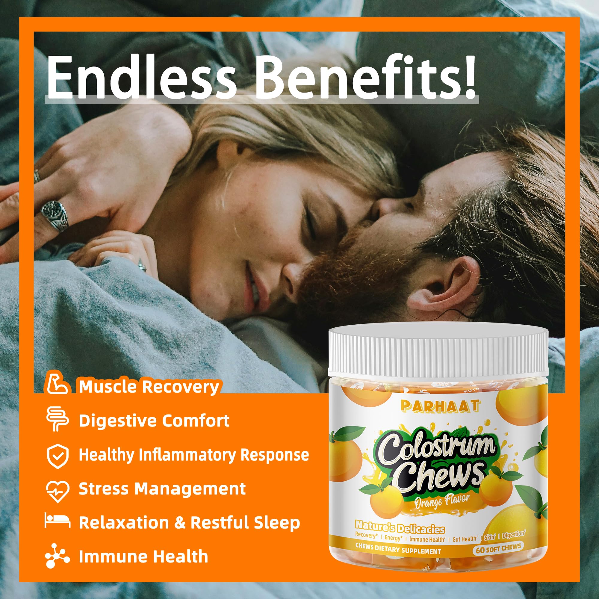 orange flavor bovine colostrum
