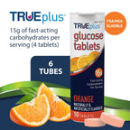 orange flavor glucose tablets