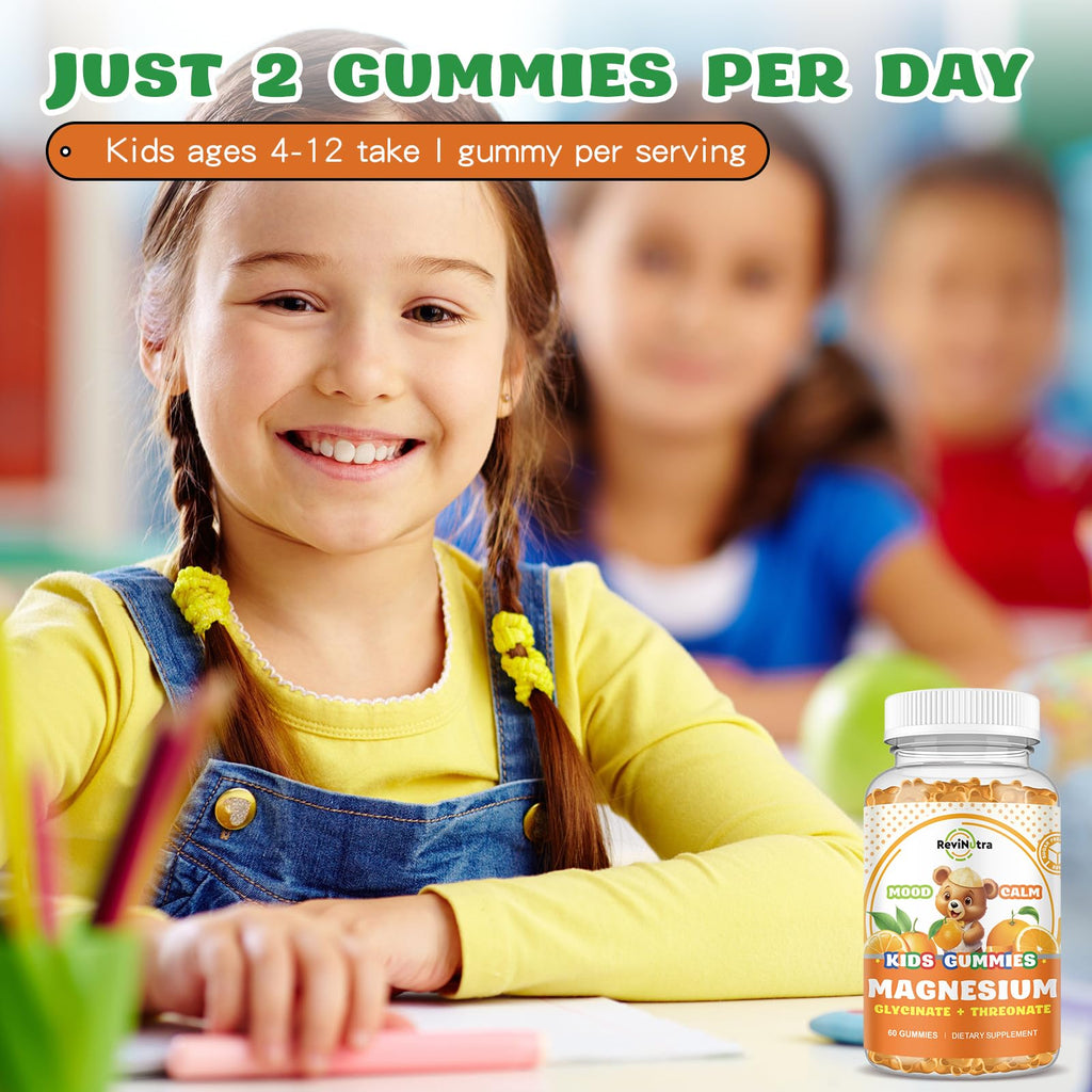 orange flavor magnesium gummies for adults
