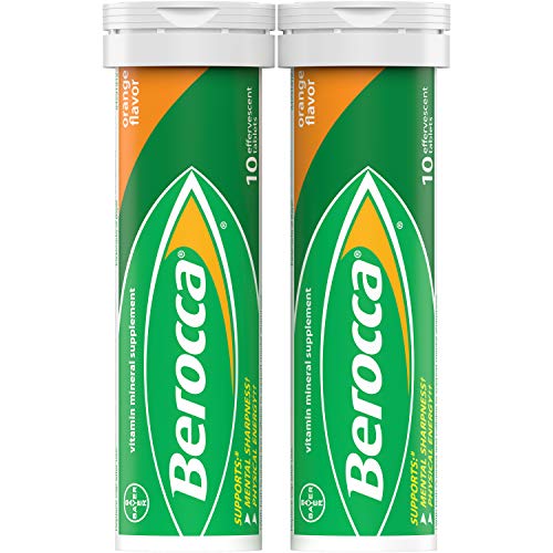 Orange flavor vitamin tablets for vitality