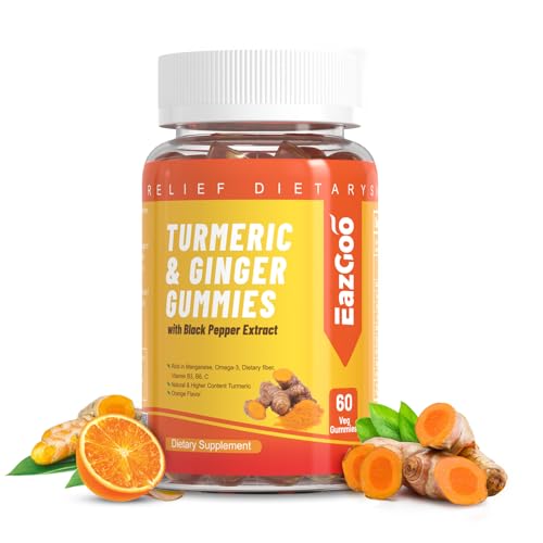 orange flavored turmeric curcumin gummies