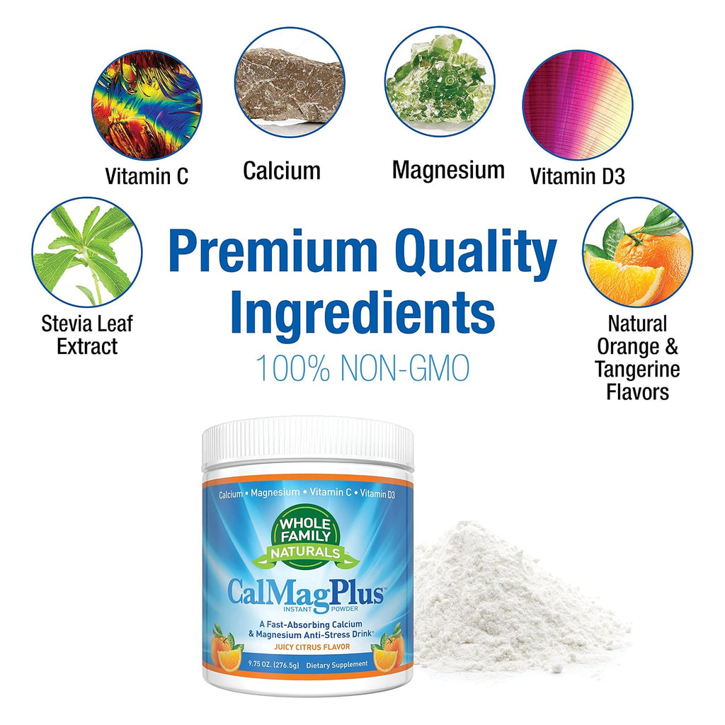 orange flavour calcium supplement powder