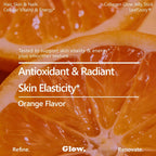 Orange flavour collagen beauty jelly