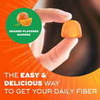 Orange flavour digestive enzyme gummies