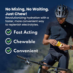 Orange flavour electrolyte fastchews