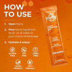 orange flavour electrolyte hydration mix