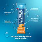 orange flavour electrolyte powder for hydration