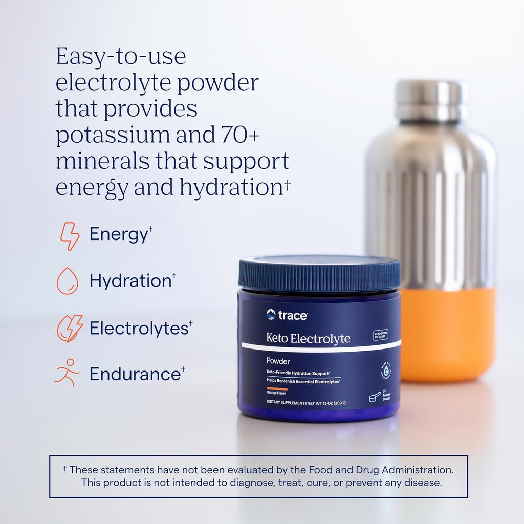 orange flavour electrolyte powder
