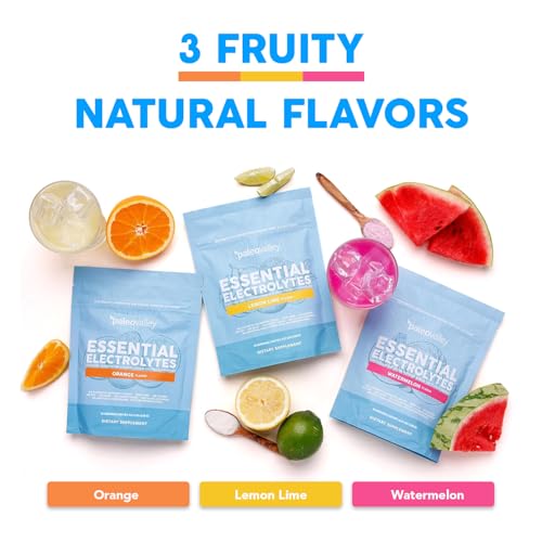 Orange flavour electrolytes for energy