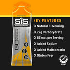 orange flavour energy gel for athletes