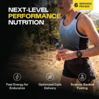 orange flavour energy gel pack