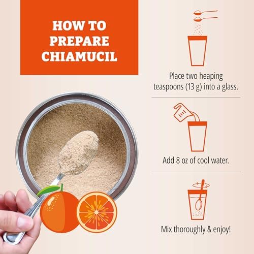 Orange flavour fiber supplement