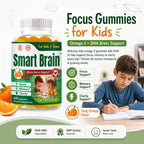 orange flavour kids vitamins gummies