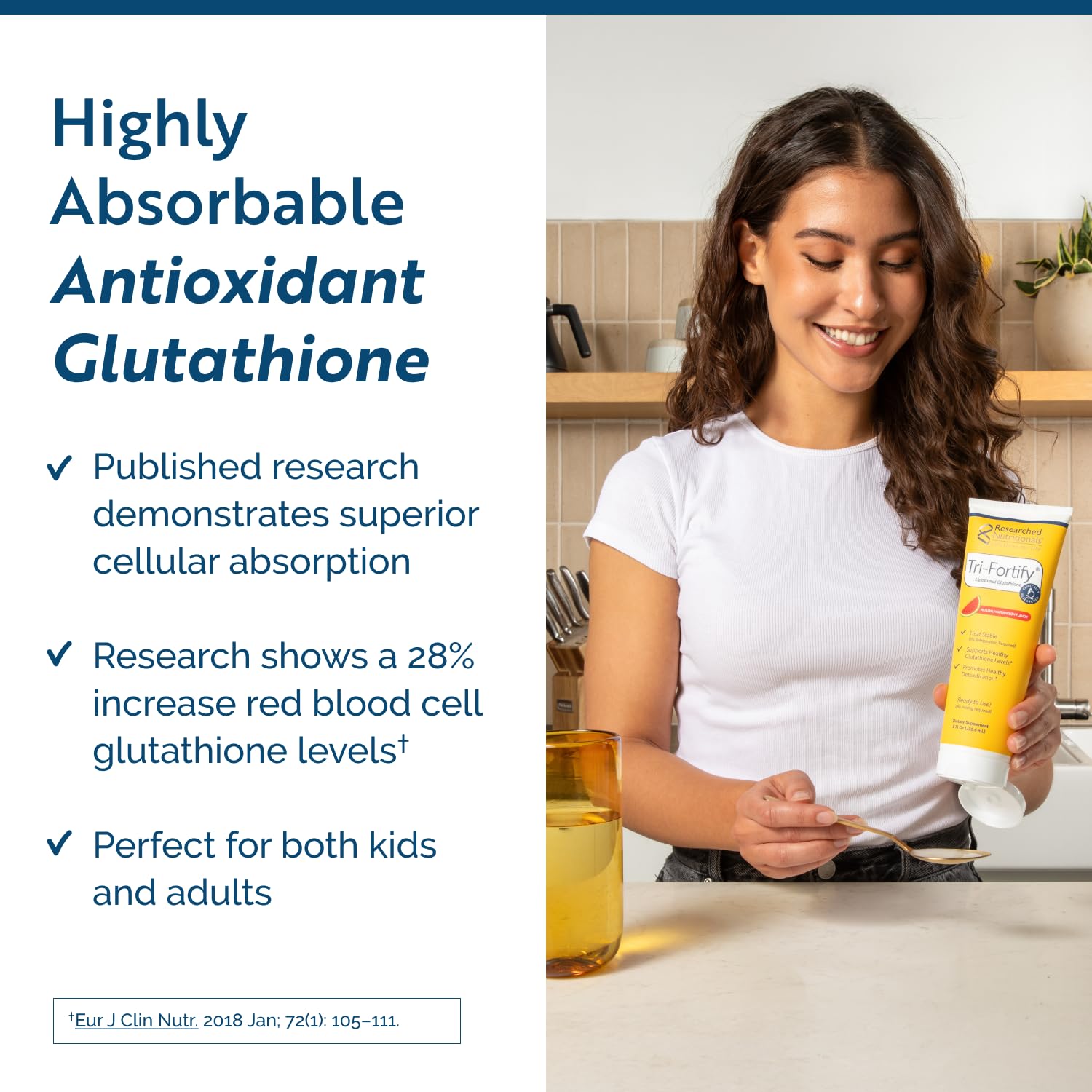 orange flavour liposomal glutathione